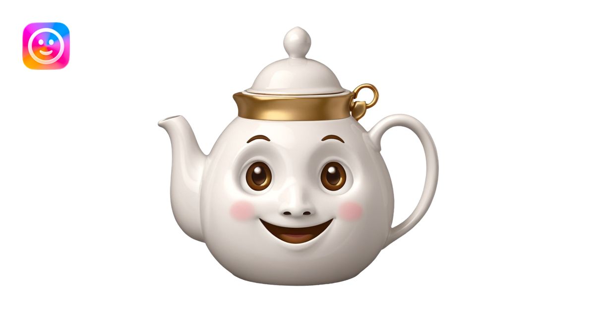 A character from the fairy tale Beauty and the Beast: Mrs. Potts, the ...