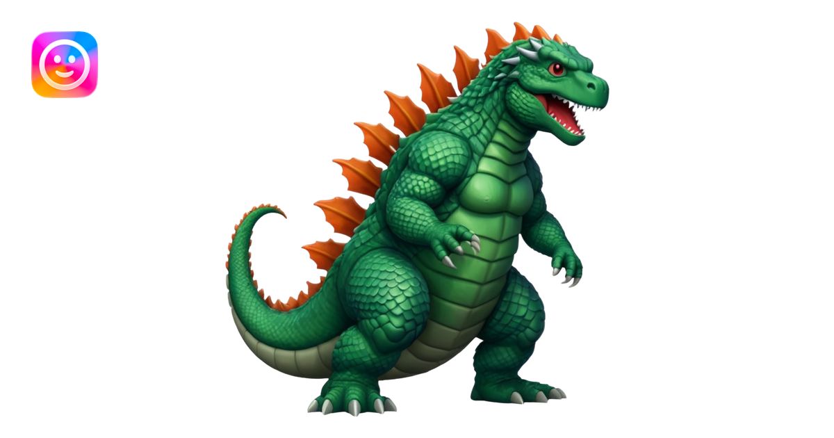 Godzilla emoji | AI Emoji Generator