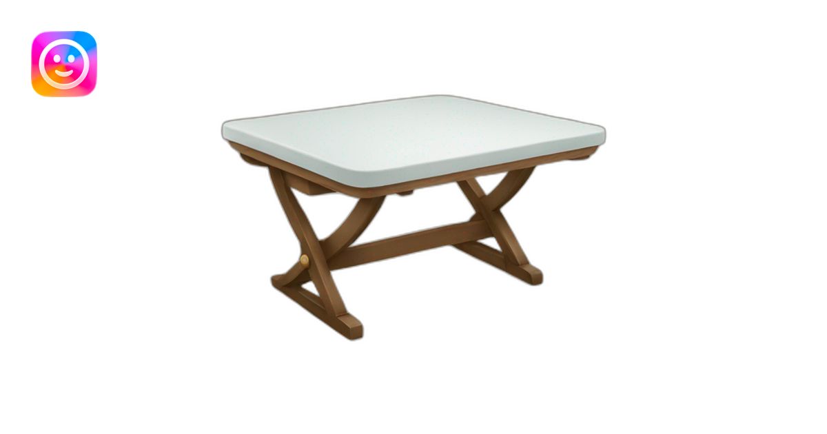 Flipping table emoji | AI Emoji Generator