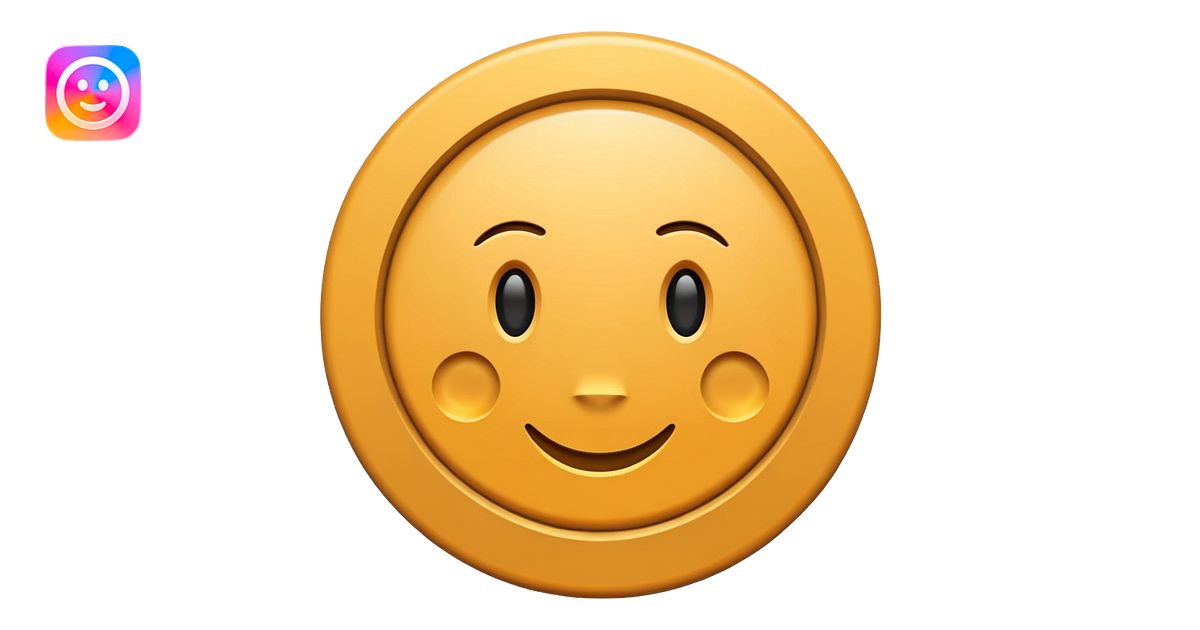 Round design emoji | AI Emoji Generator