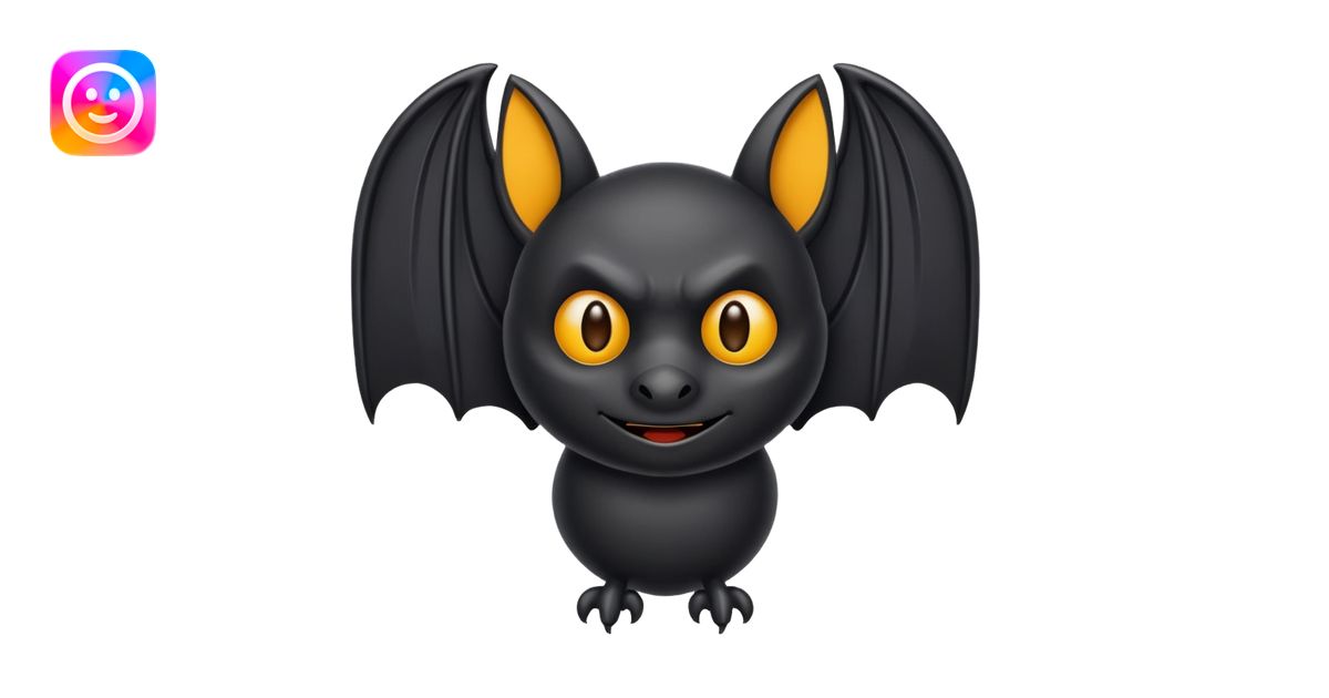 Make a emoji of bat batman edition emoji | AI Emoji Generator