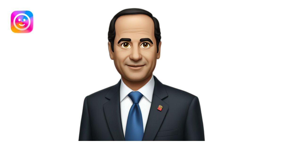elsisi president emoji | AI Emoji Generator