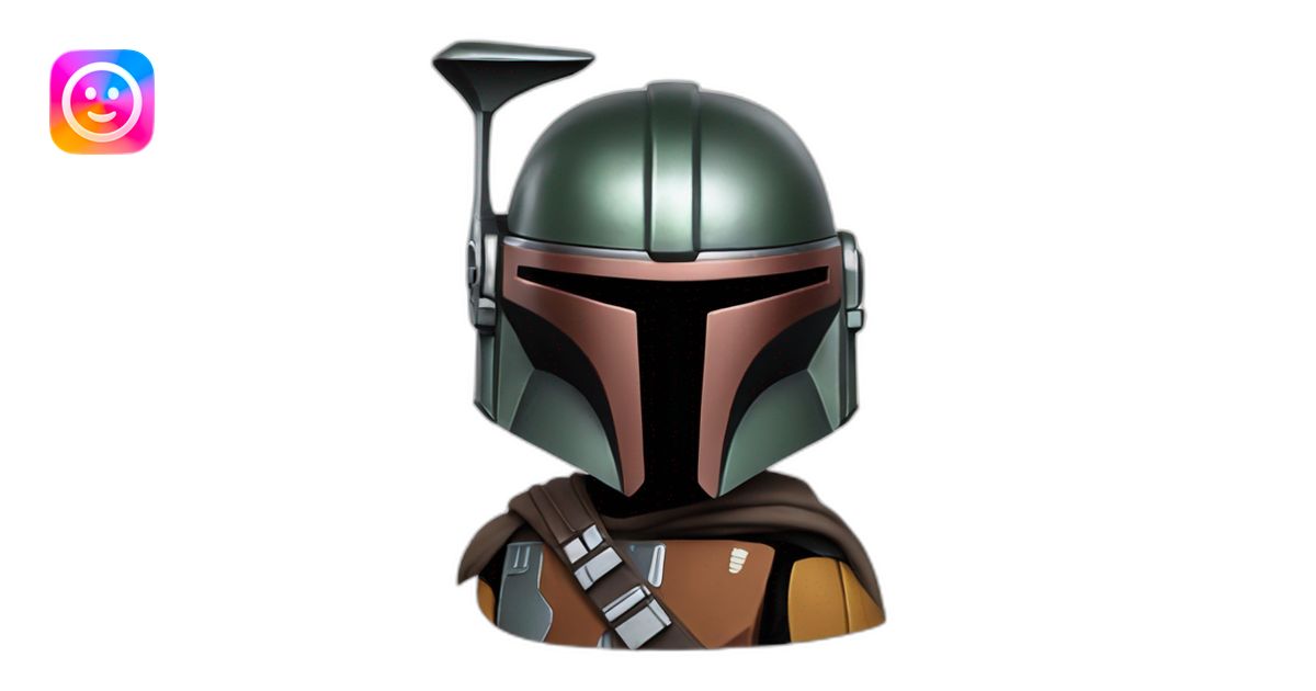 The mandalorian emoji | AI Emoji Generator