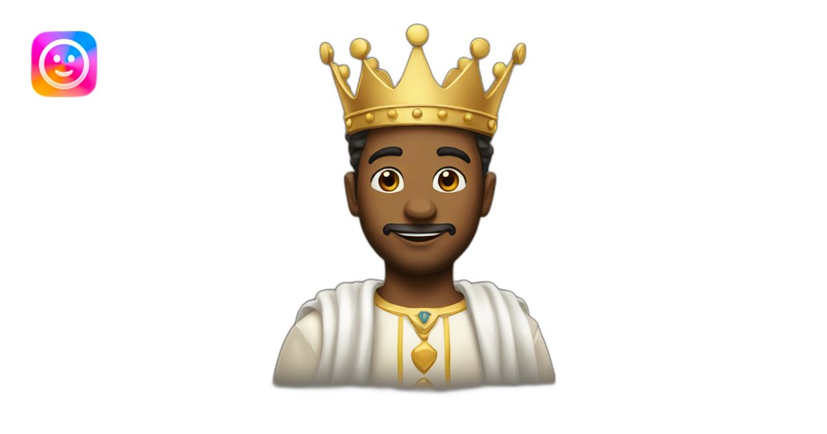 Yes king emoji | AI Emoji Generator