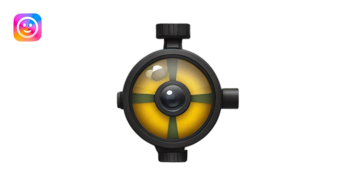 Sniper scope emoji | AI Emoji Generator