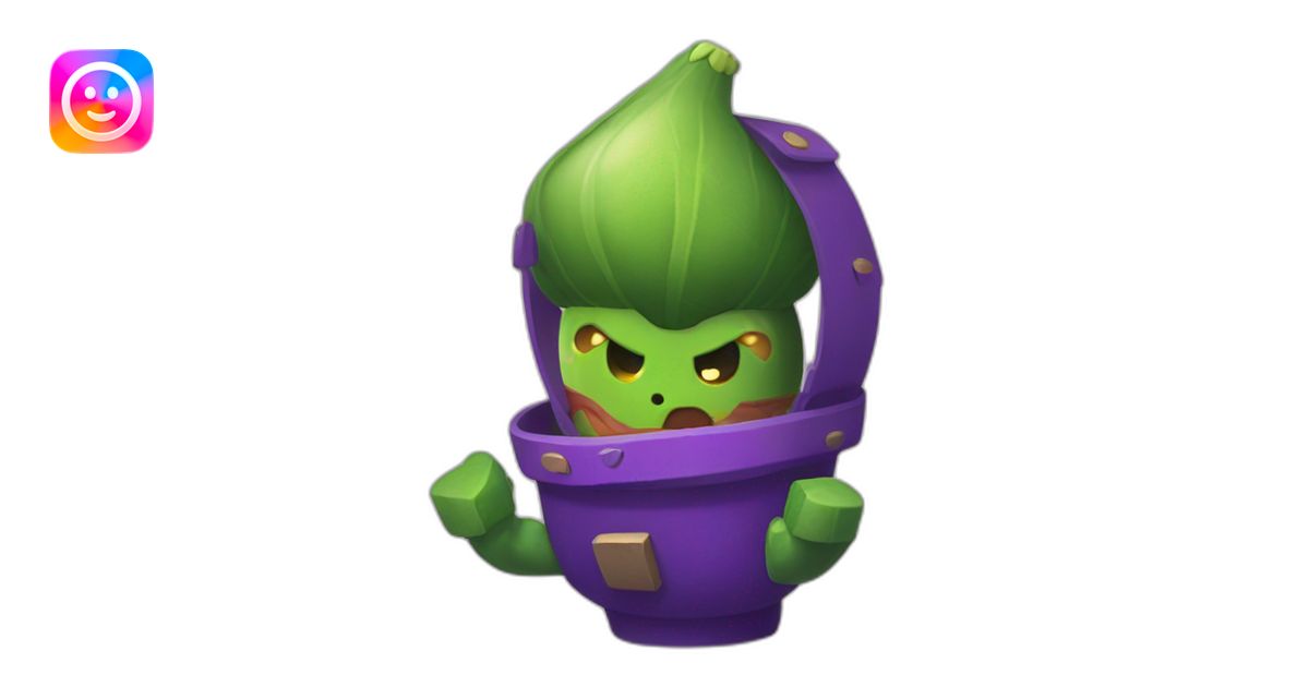 Sprout brawl stars emoji | AI Emoji Generator