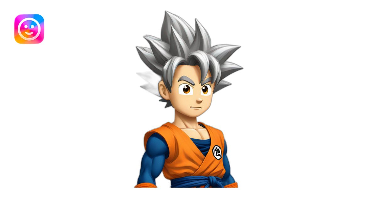 goku smart emoji | AI Emoji Generator