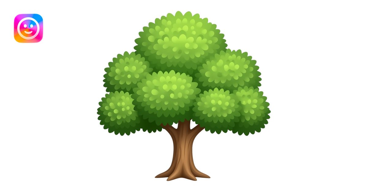 Walking tree emoji | AI Emoji Generator