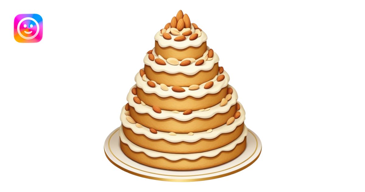 norwegian kransekake emoji | AI Emoji Generator