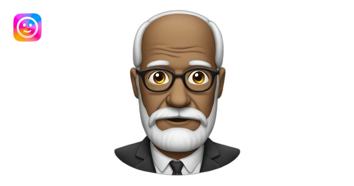 Freud emoji | AI Emoji Generator