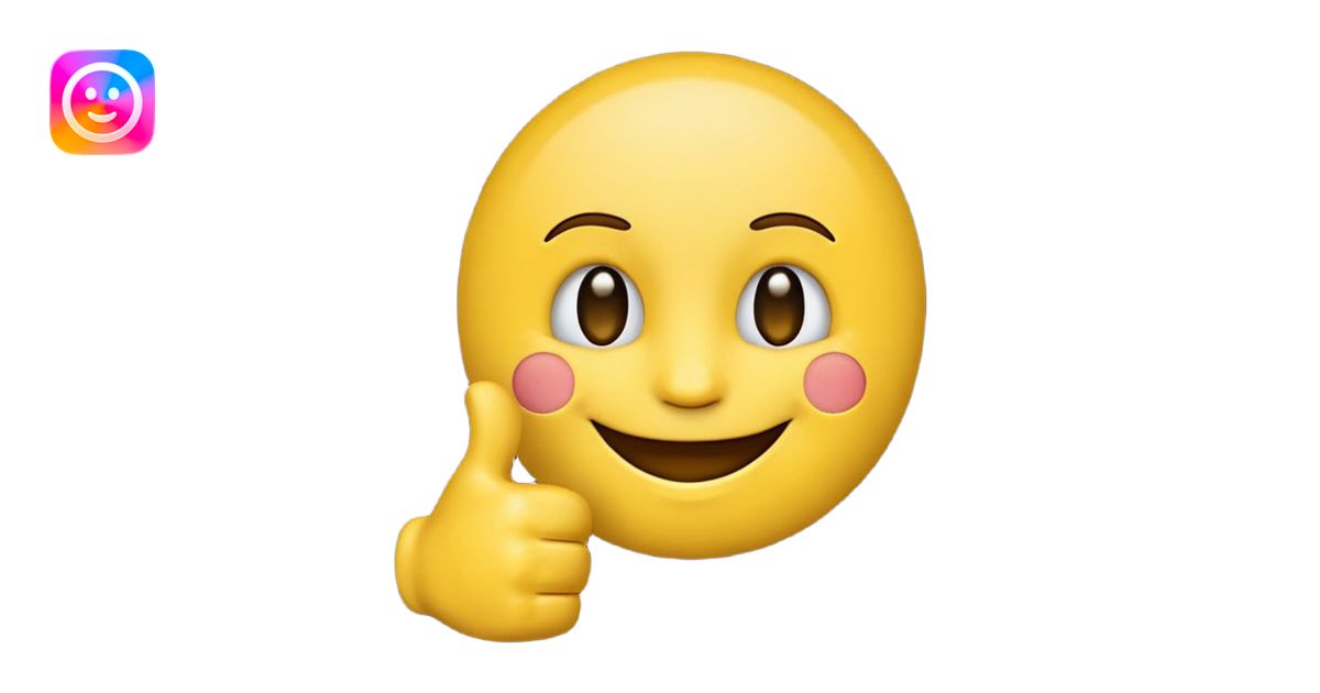 Emoji with thumbs up emoji | AI Emoji Generator