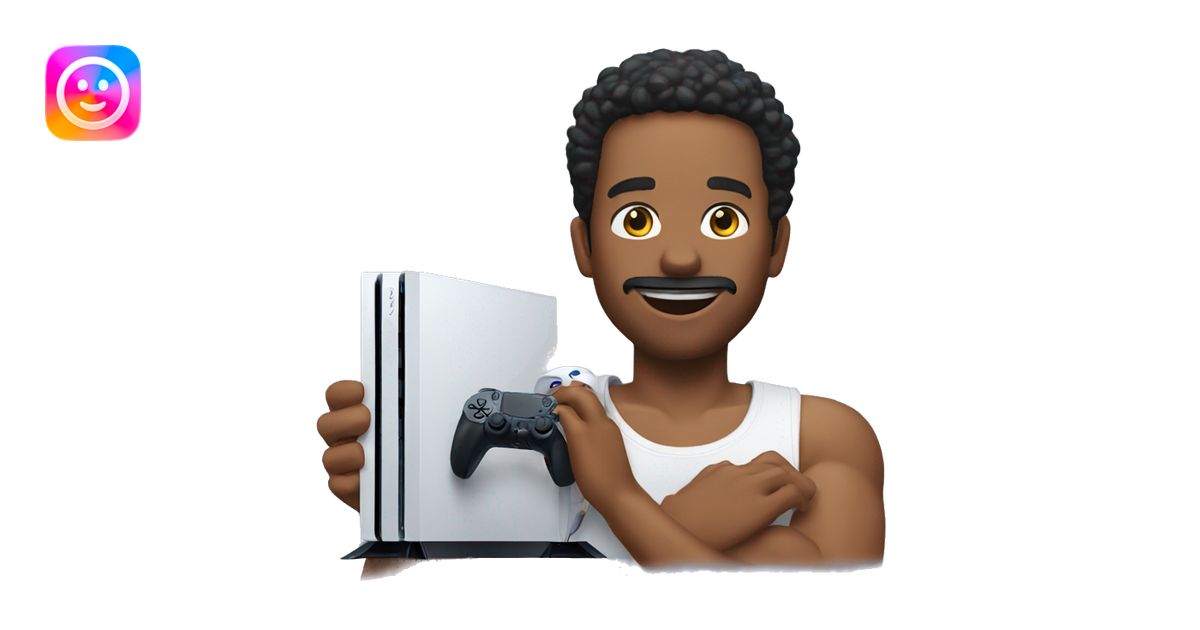La Playstation 5 emoji | AI Emoji Generator