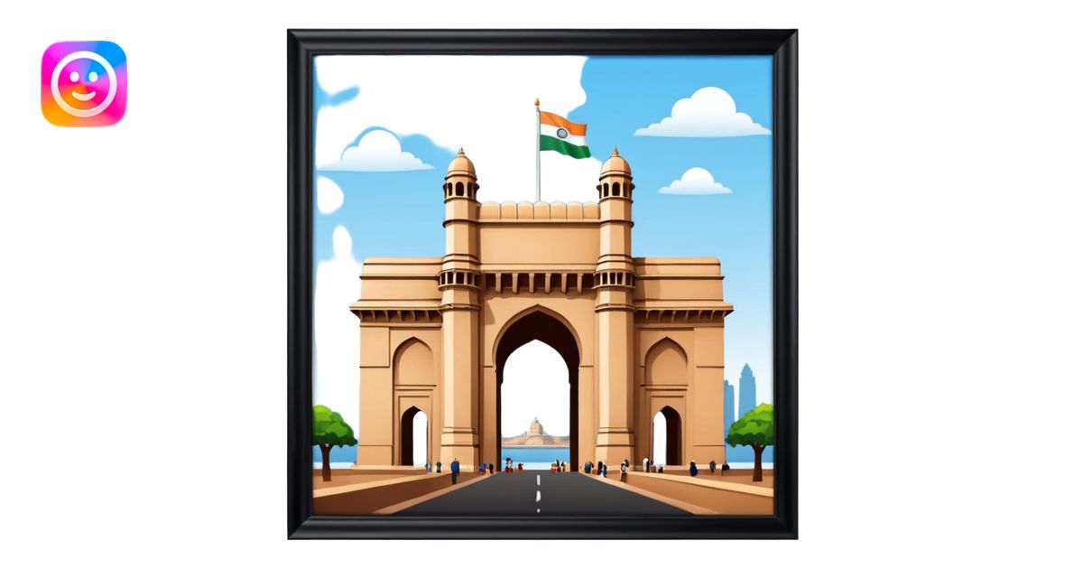 Gateway of india emoji | AI Emoji Generator