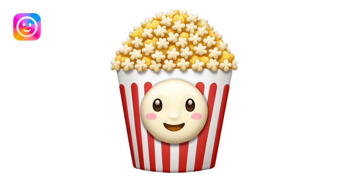 Popcorn emoji | AI Emoji Generator
