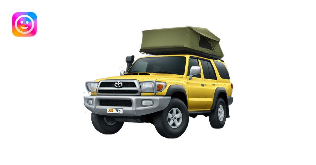 Toyota 4x4 emoji | AI Emoji Generator