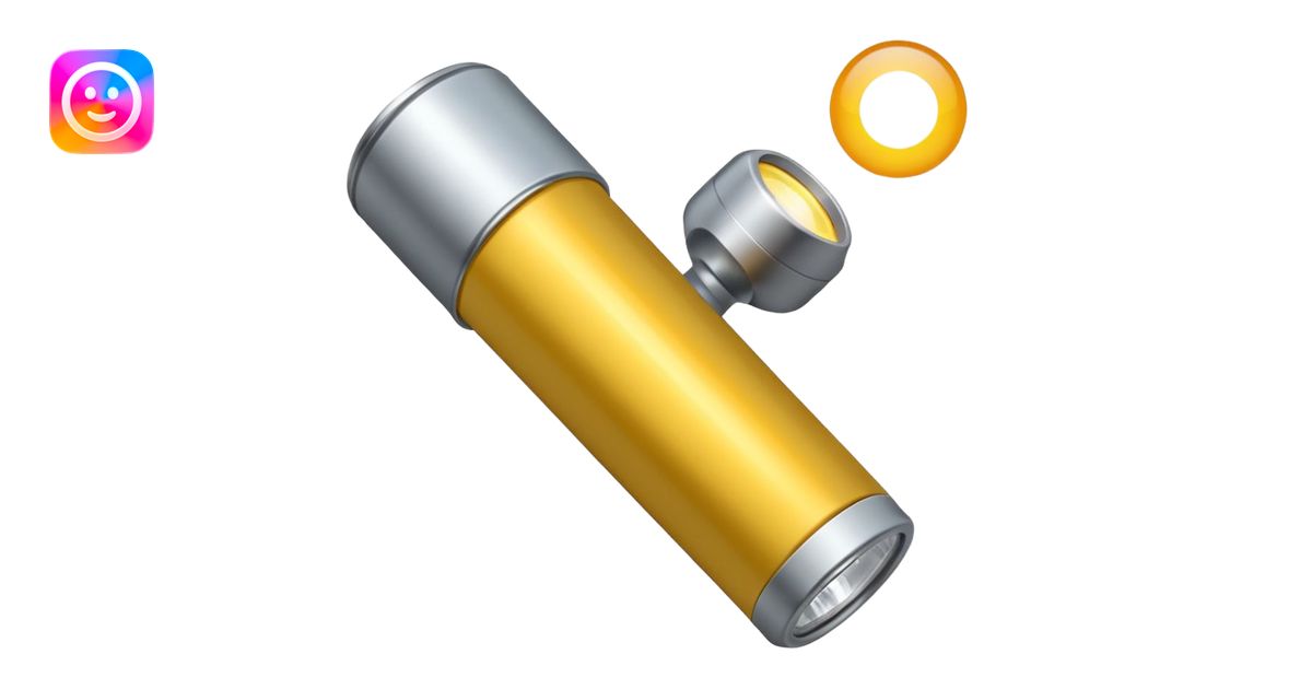 flashlight emoji | AI Emoji Generator