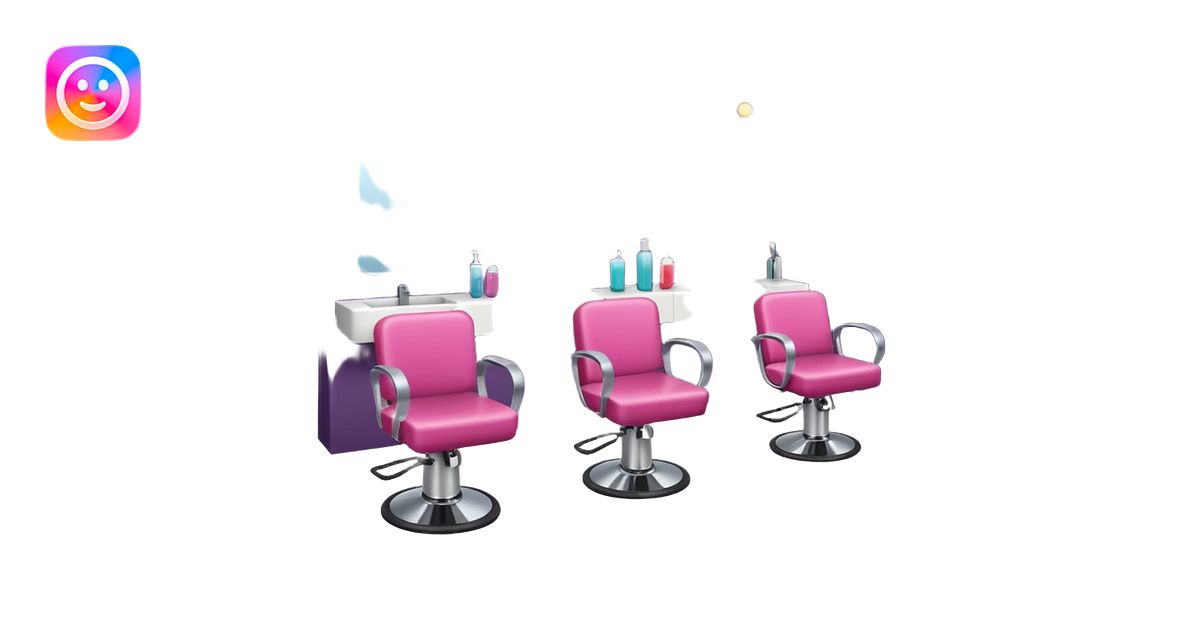 Hair salon emoji | AI Emoji Generator