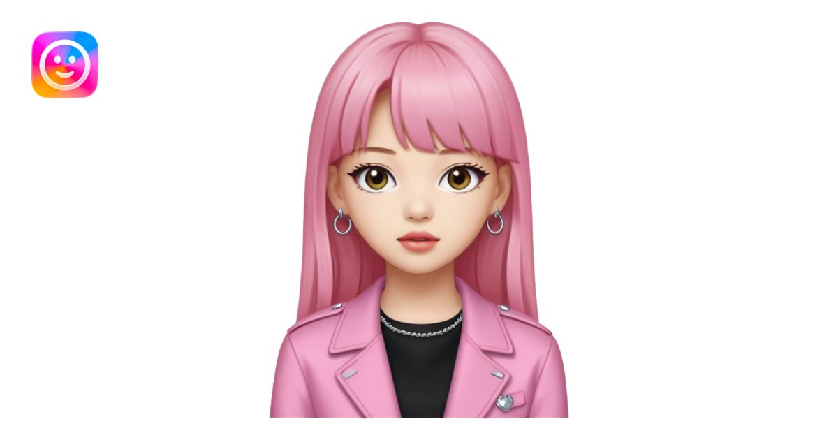 Lisa from BLACKPINK emoji | AI Emoji Generator