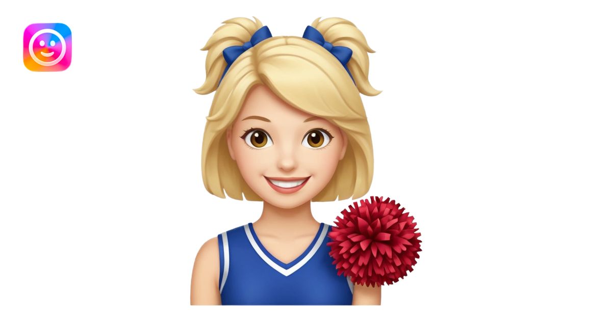 cheerleading emoji | AI Emoji Generator