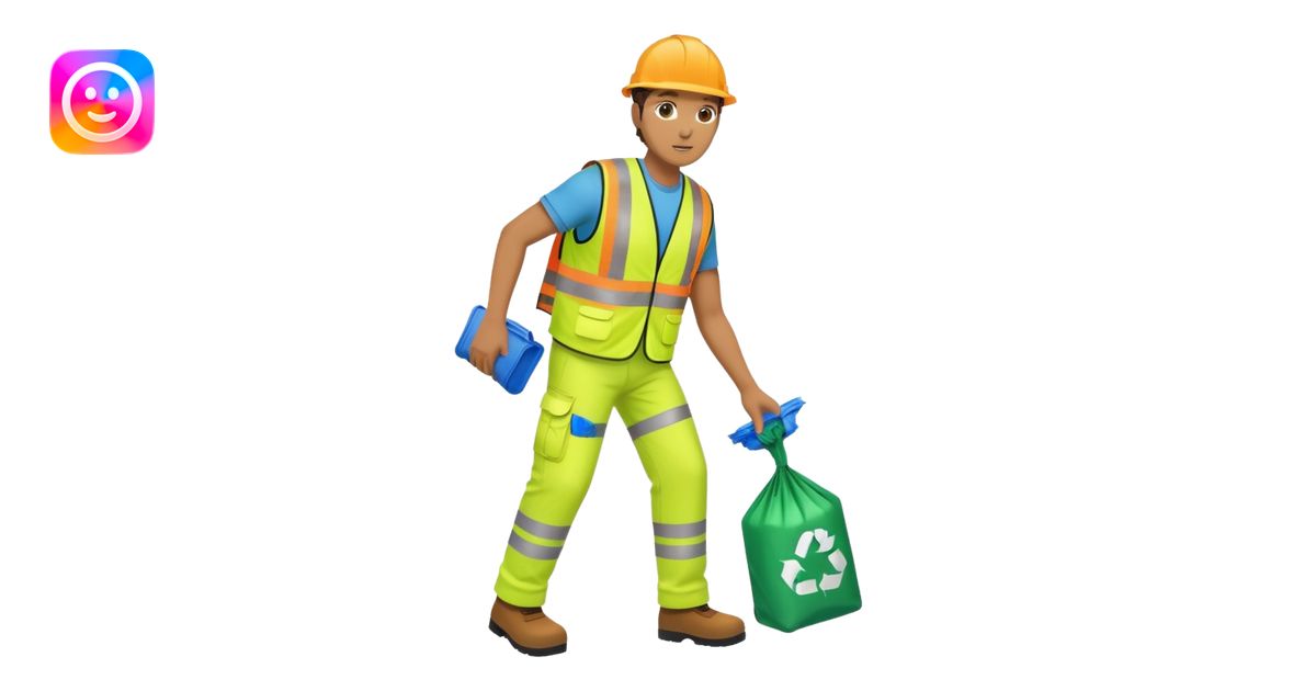 waste-management, neon safety vest, trash picker, cleaning up trash ...