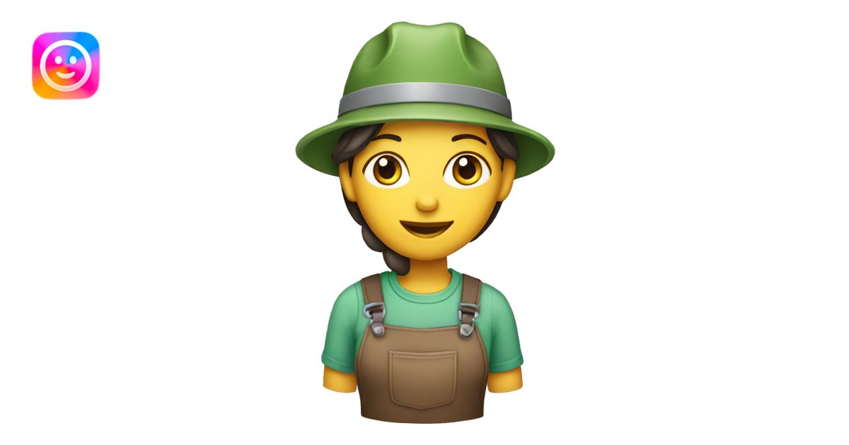gardener female emoji | AI Emoji Generator