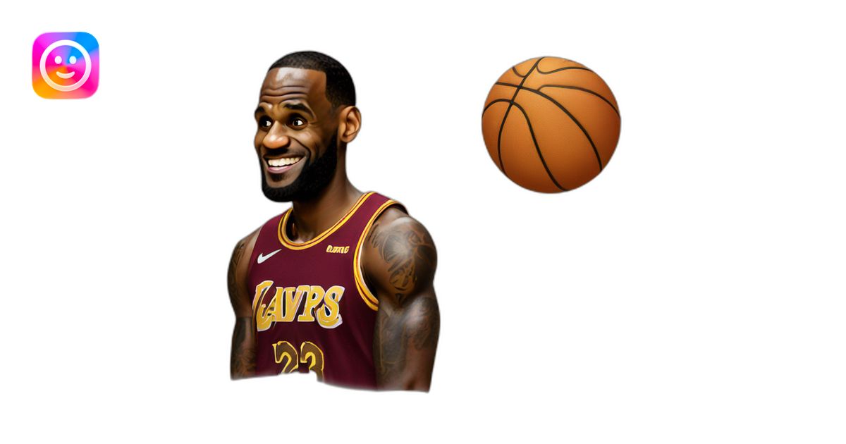 Lebron james emoji | AI Emoji Generator