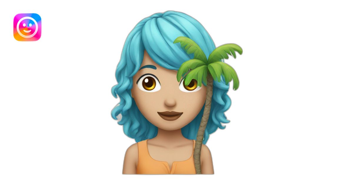 Paradise emoji | AI Emoji Generator
