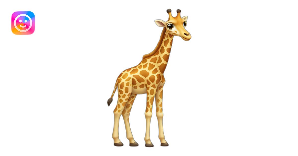 Girafe emoji | AI Emoji Generator