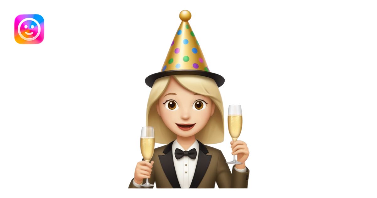 BOLDOG ÚJ ESZTENDŐT KÍVÁNOK emoji | AI Emoji Generator
