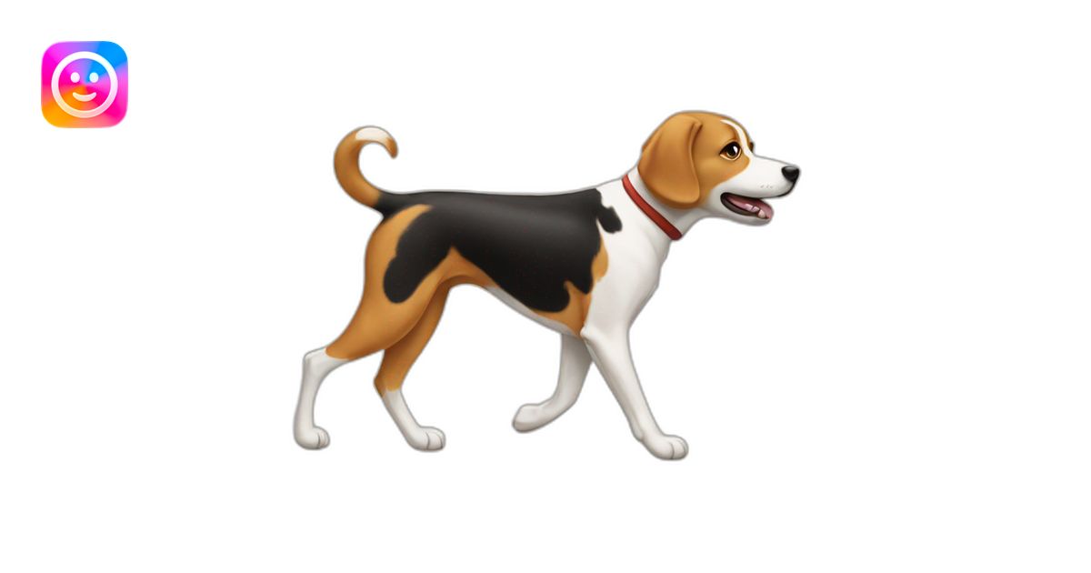 walking dog emoji | AI Emoji Generator
