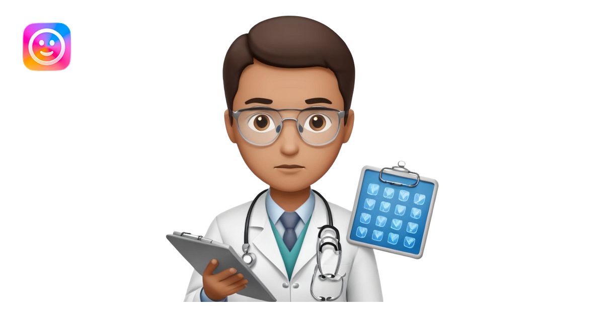 Change the eye gaze so that it is directed toward the medical chart ...