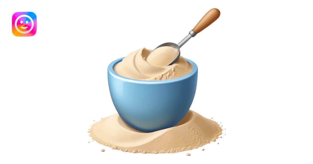 protein powder emoji | AI Emoji Generator