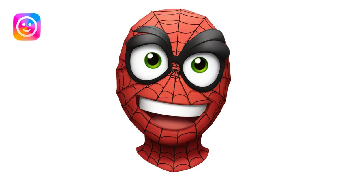 Pepe as Spider-Man emoji | AI Emoji Generator