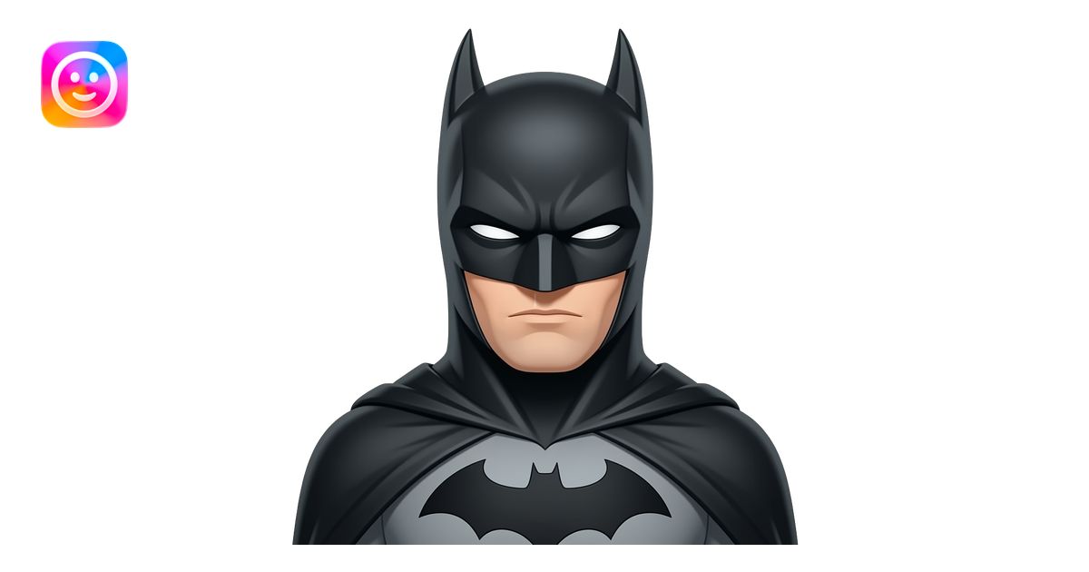 Batman emoji | AI Emoji Generator