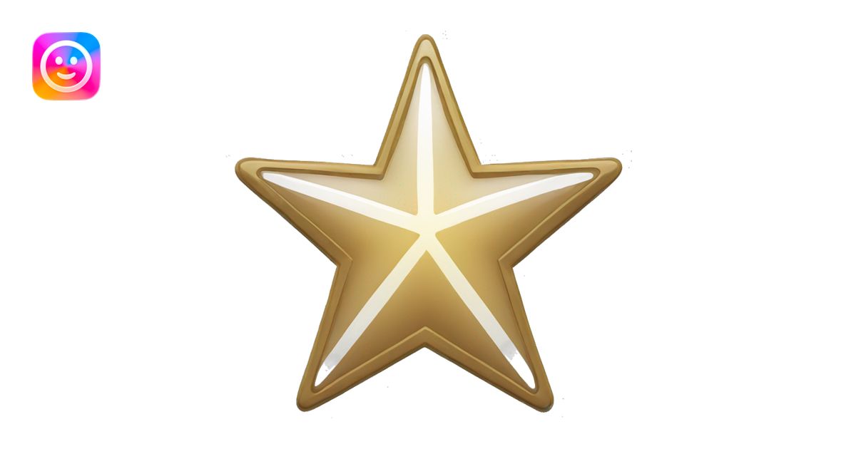 7 point stars badge emoji | AI Emoji Generator