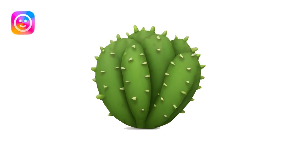 round Nopal emoji | AI Emoji Generator
