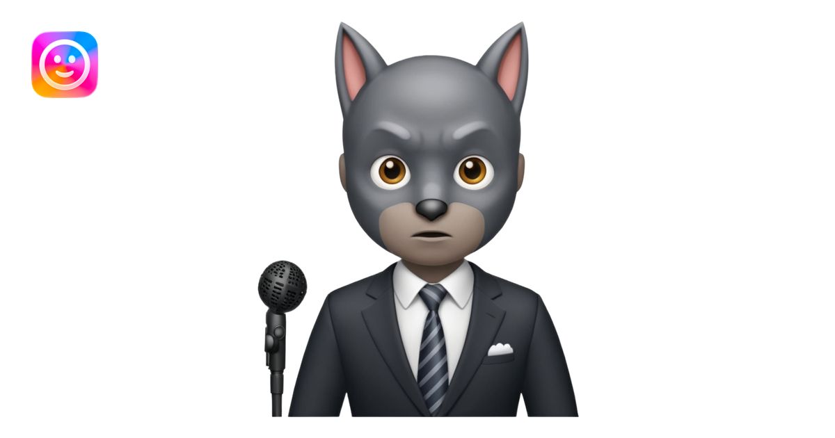 Bat News Reporter emoji | AI Emoji Generator