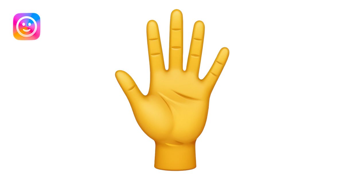 rise hand emoji | AI Emoji Generator
