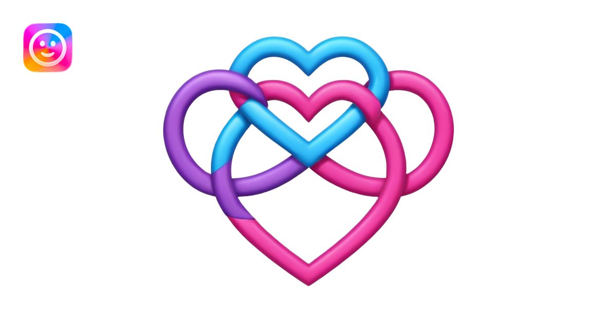 polyamory symbol emoji | AI Emoji Generator