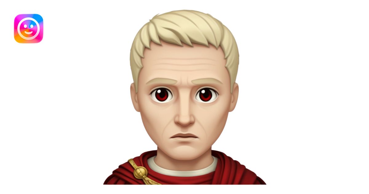 julius caesar young evil emoji | AI Emoji Generator