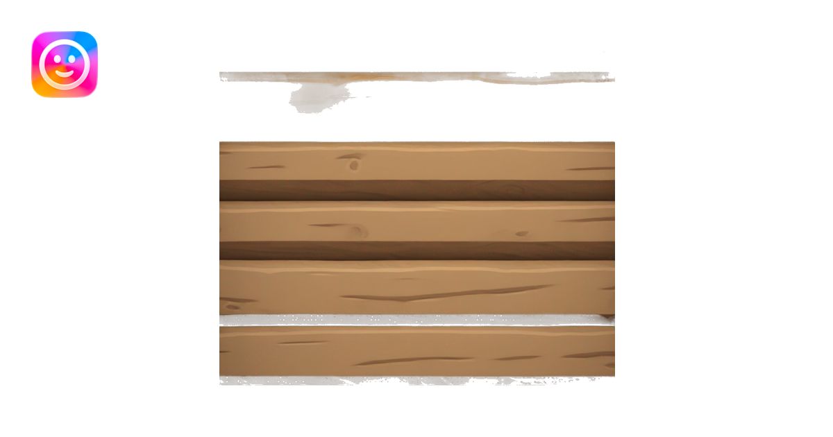 Woden plank minecraft type emoji | AI Emoji Generator