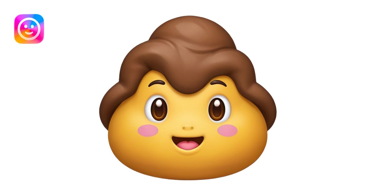 Mix poop and uwu emoji | AI Emoji Generator