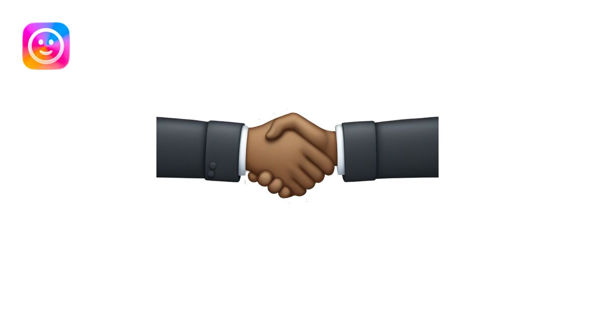 vigourus teamwork handshake emoji | AI Emoji Generator