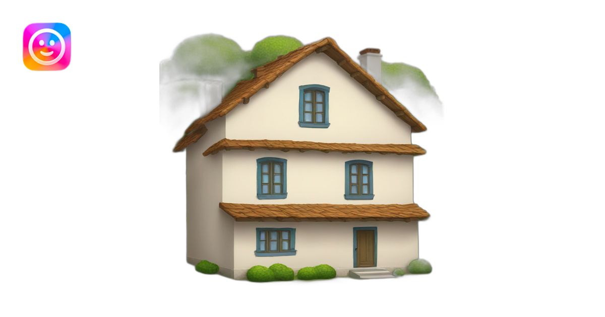 Une maison emoji | AI Emoji Generator
