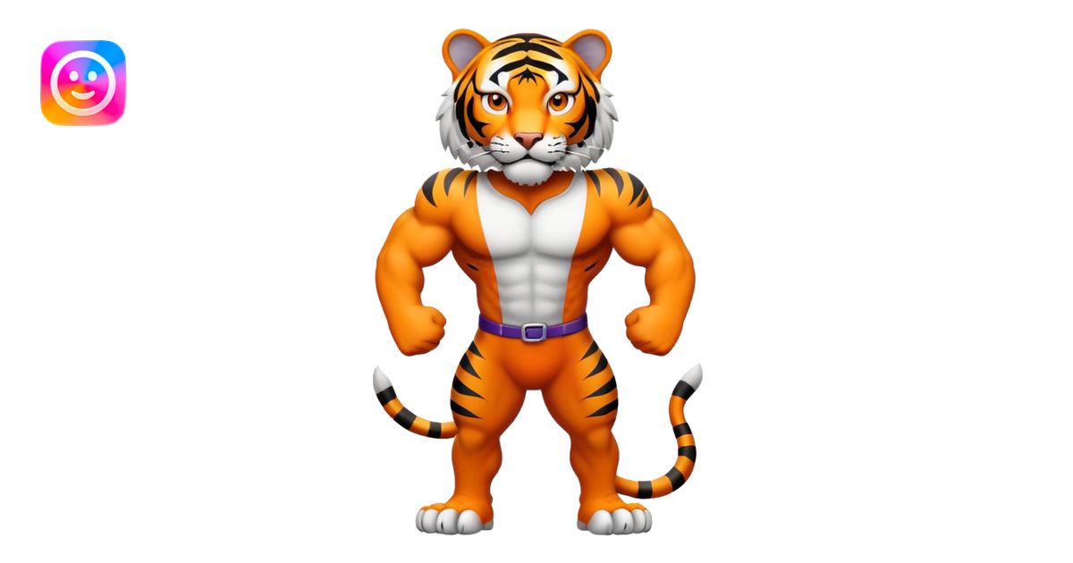 LSU tiger emoji | AI Emoji Generator