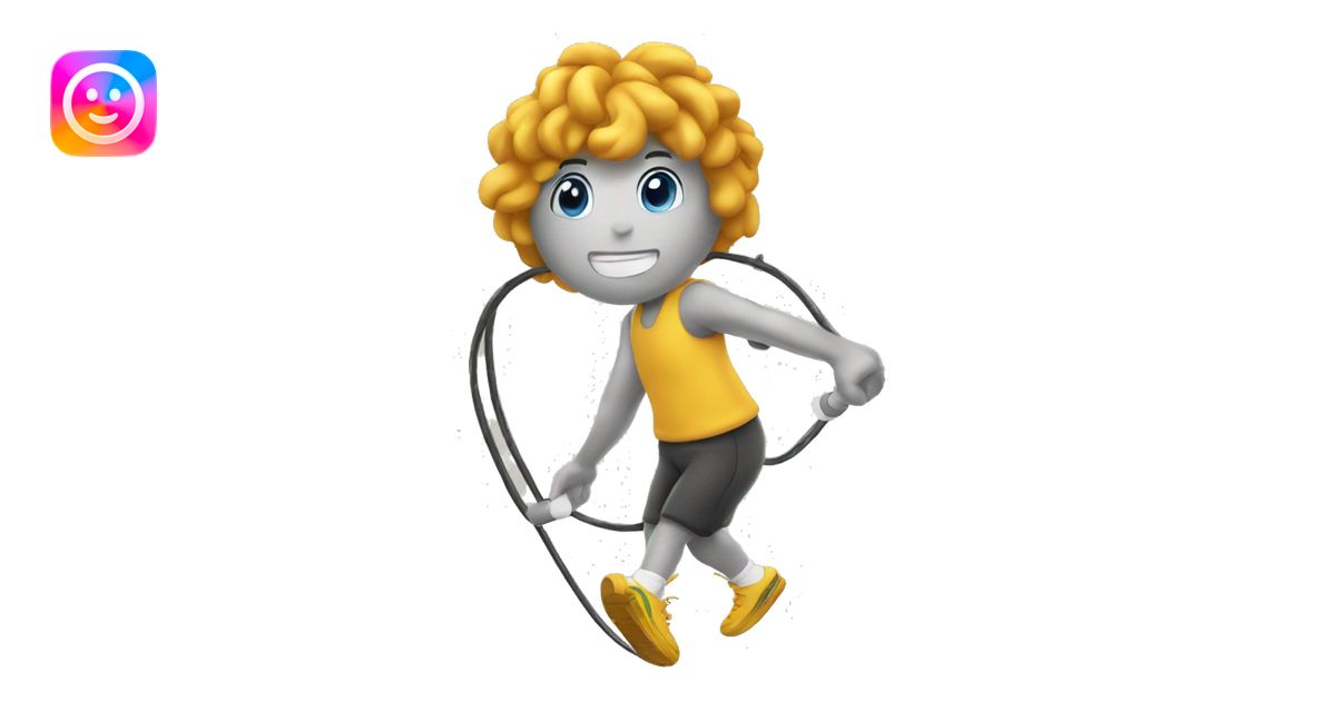 Jump rope emoji | AI Emoji Generator