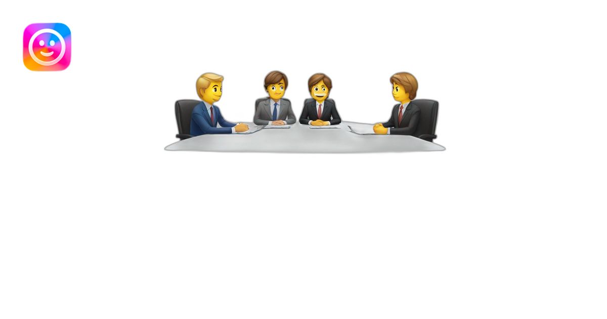 board meeting emoji | AI Emoji Generator