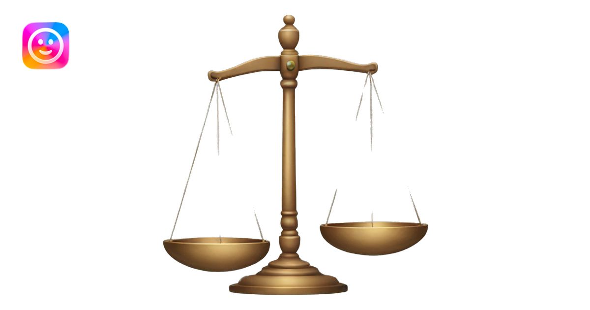 balance emoji | AI Emoji Generator