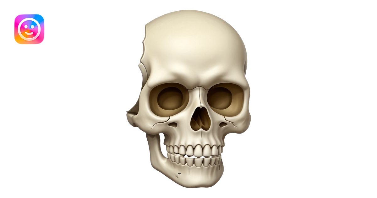 Trending skull emoji | AI Emoji Generator
