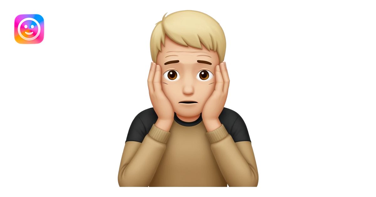 Face palm with 10 fingers emoji | AI Emoji Generator